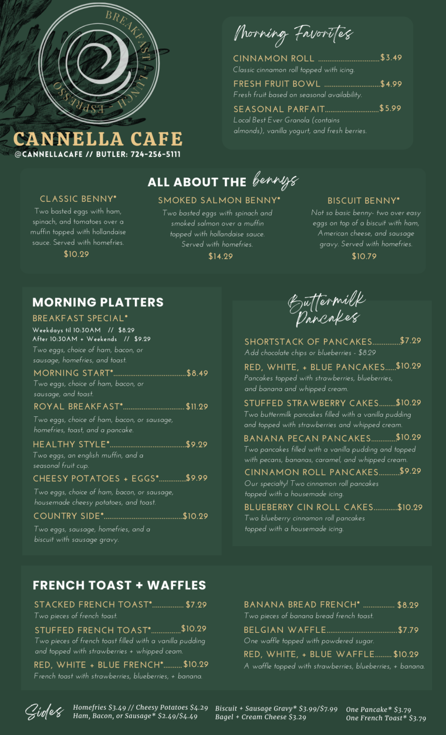 Butler | Cannella Cafe